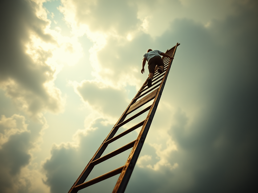 Jumping Off the Ladder of Self | Musings of Milton